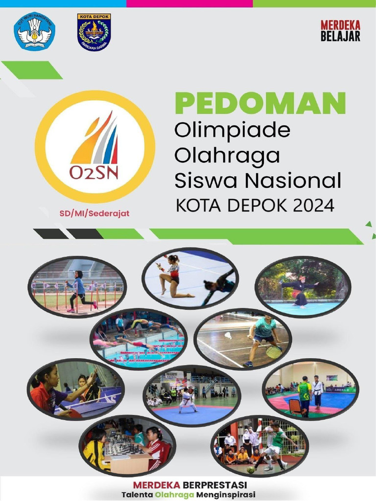 Pedoman O2sn Kota Depok 2024 - Sosialisasi | PDF