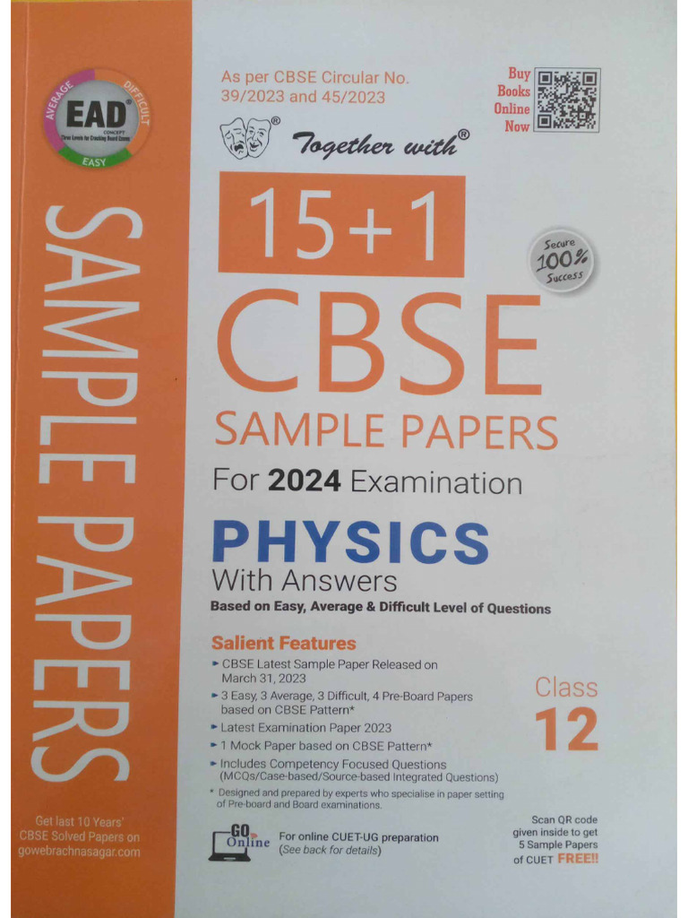 Sample Paper Questions | PDF