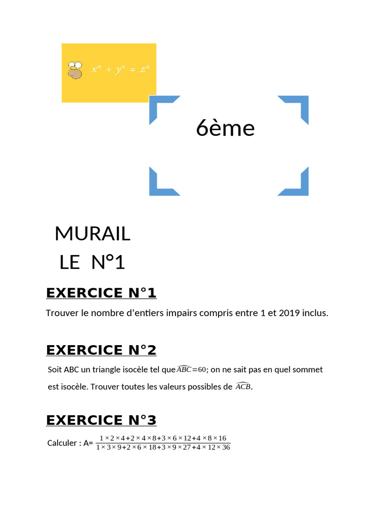 Muraille Niveau 1 | PDF