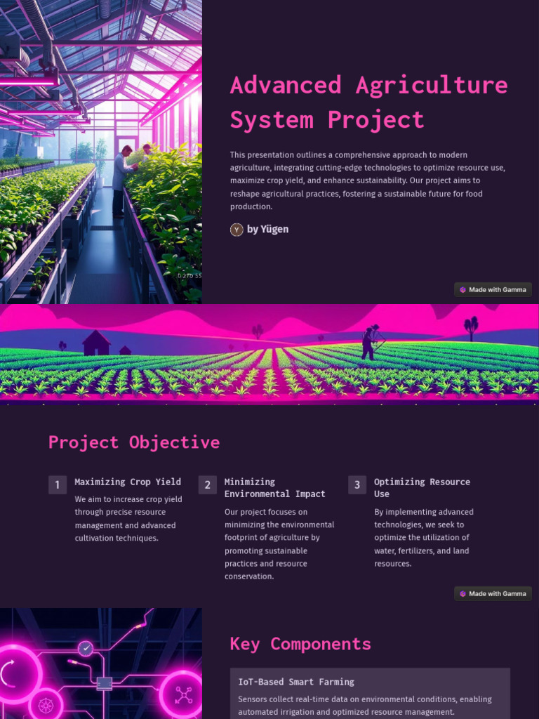 Advanced Agriculture System Project | PDF