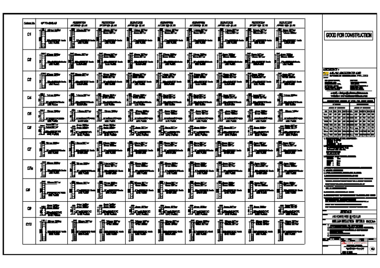 Column Reduction Details BLOCK-A-Model | PDF