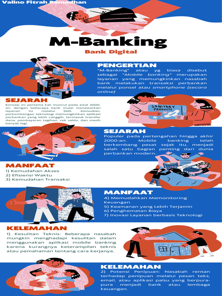 Infografis M-Banking Valino X-6 | PDF