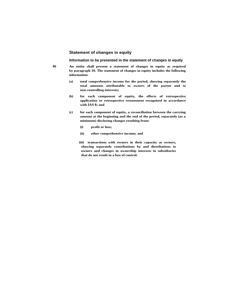 Statement of Changes in Equity Explained | PDF | Equity (Finance ...