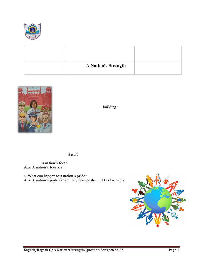 Metonymy and Strength in Nations | PDF | Poetry | Foreign Language Studies