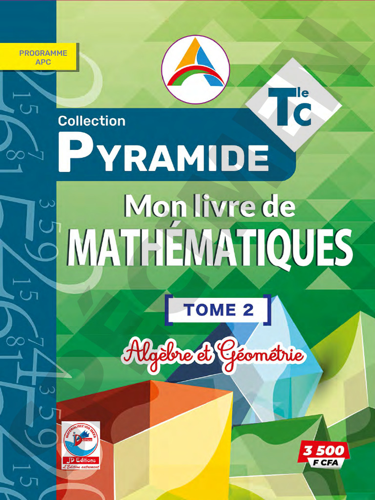 Specimen Pyramide Maths Tle C Tome 2 | PDF
