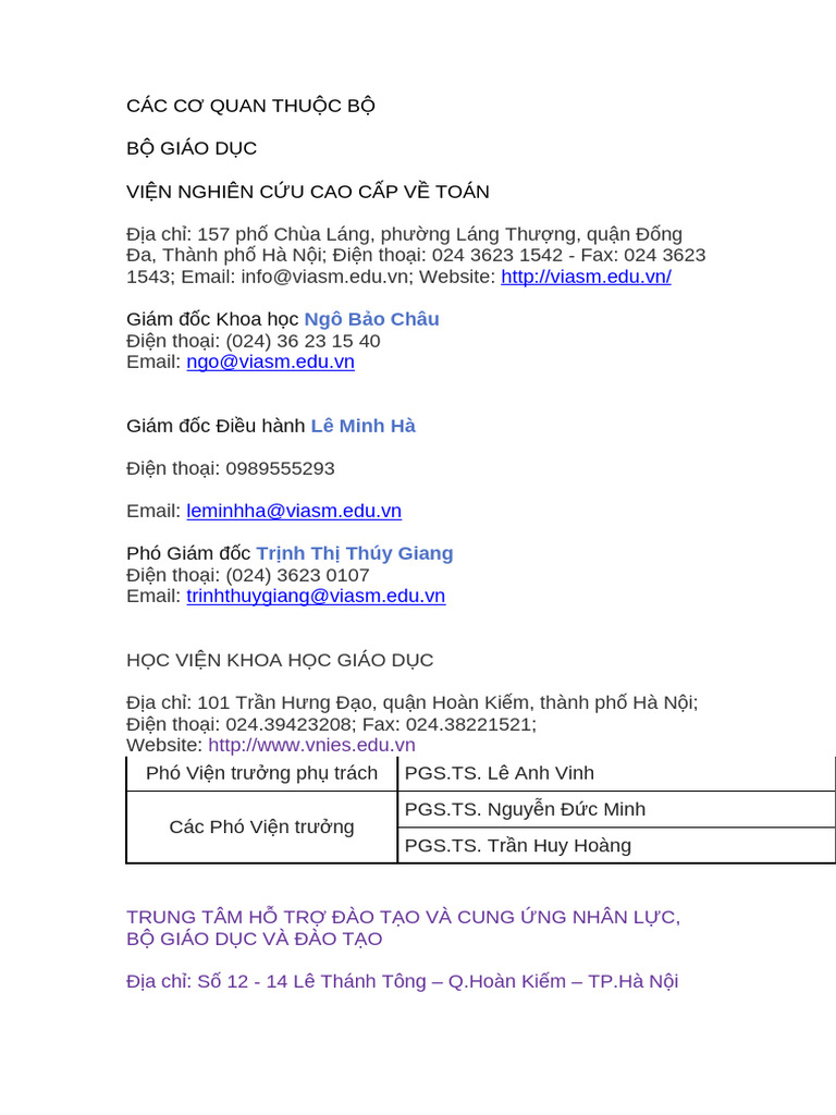 Các Cơ Quan Thu C B | PDF