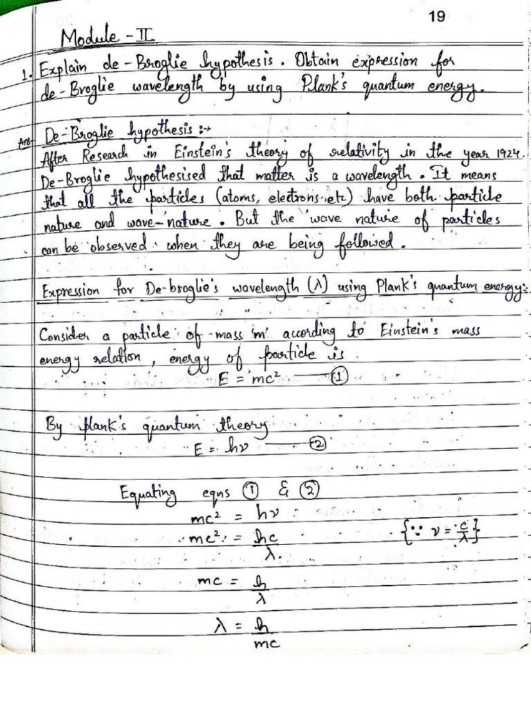 Physics Module 2 Assignment | PDF