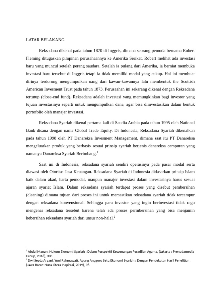 Fix Latar Belakang | PDF