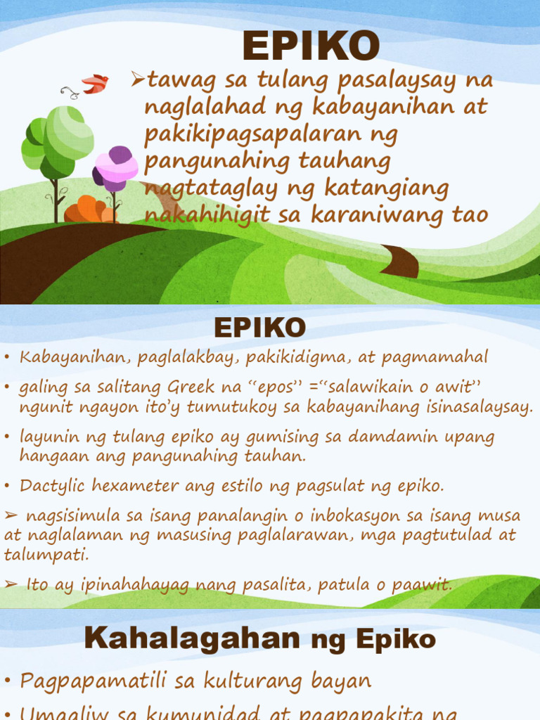 Epiko 10 | PDF