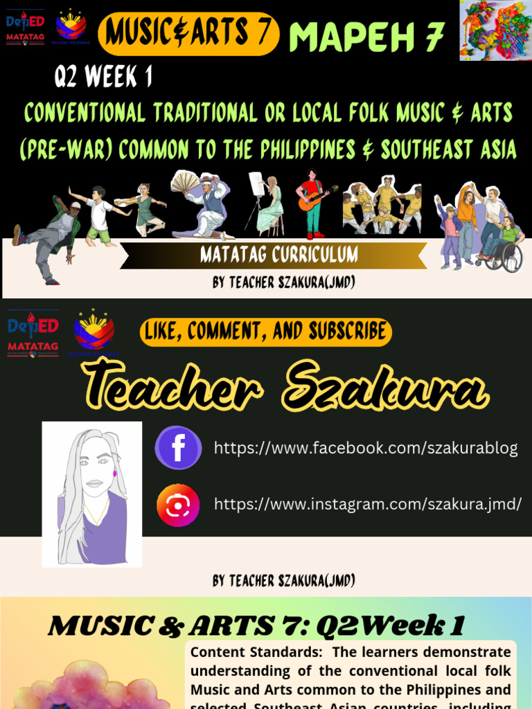 Folk Music & Arts in Southeast Asia | PDF | Clothing | Art