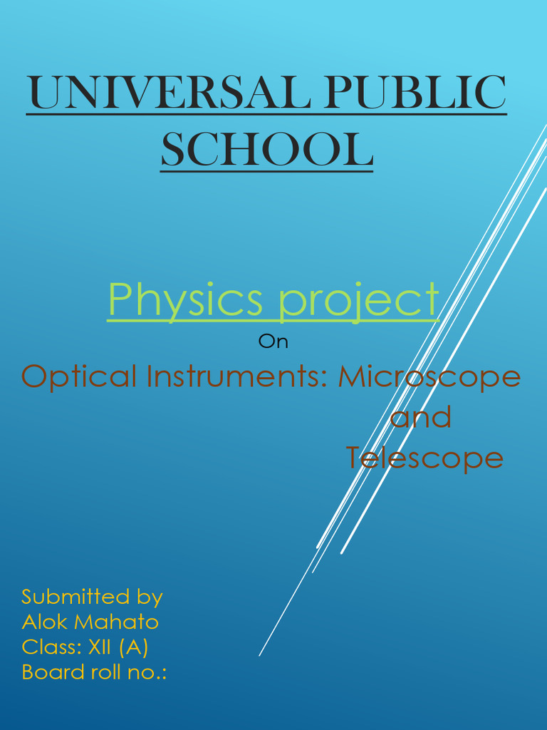 Physics Project 12 FINAL | PDF