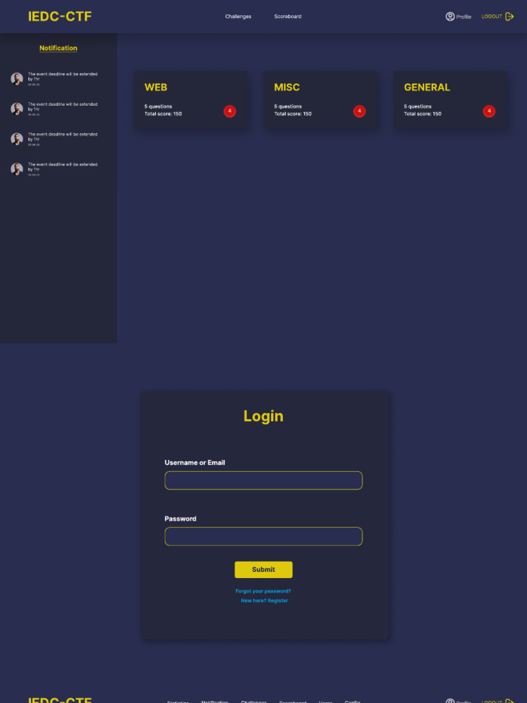 Iedc-Ctf: WEB Misc General | PDF