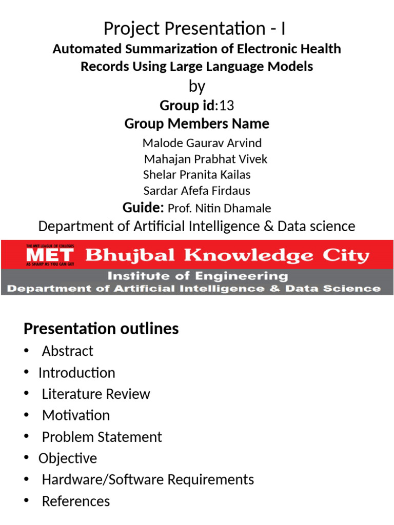 Presentation II Final | PDF