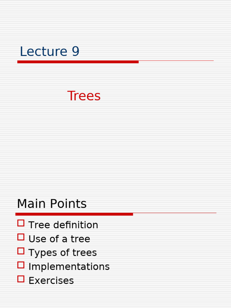 Chapter9 Trees | PDF