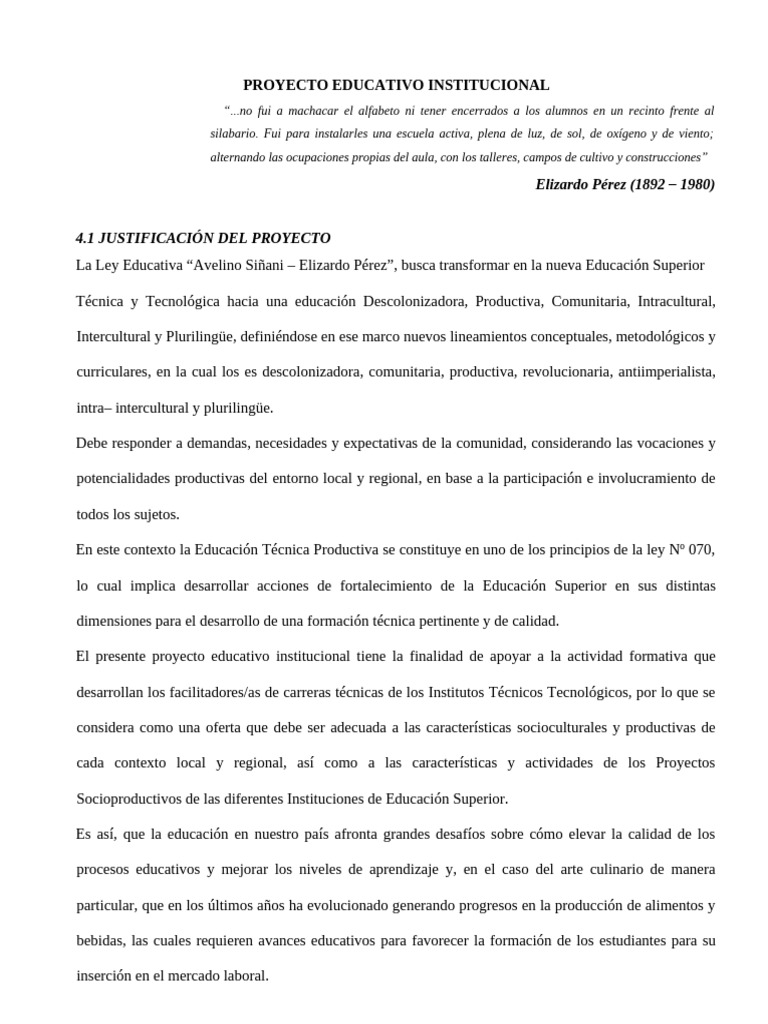 Proy 18 El Alto | PDF