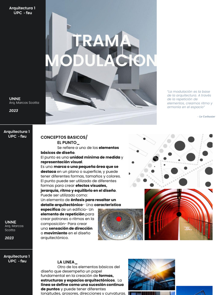Clase de Trama y Concepto Arq | PDF