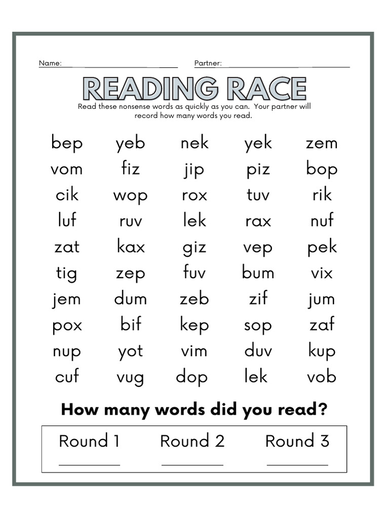 Reading Sight Words Worksheets in a Greyscale Minimalistic Style | PDF