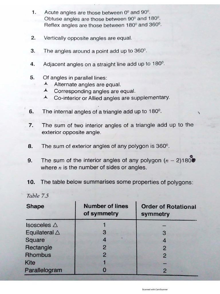 Basic Geometric Concepts | PDF
