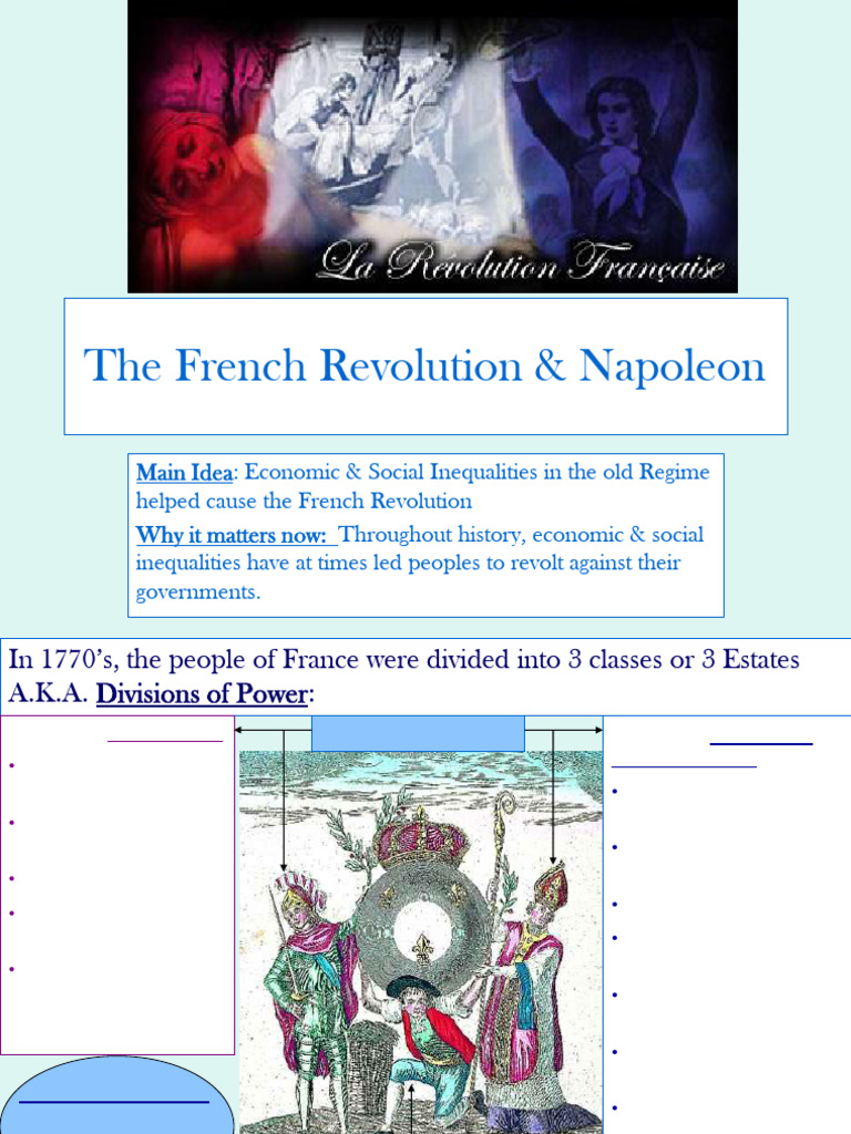 The French Revolution and Napoleon | PDF