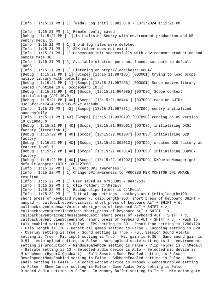 Medal Log 20241003 | PDF