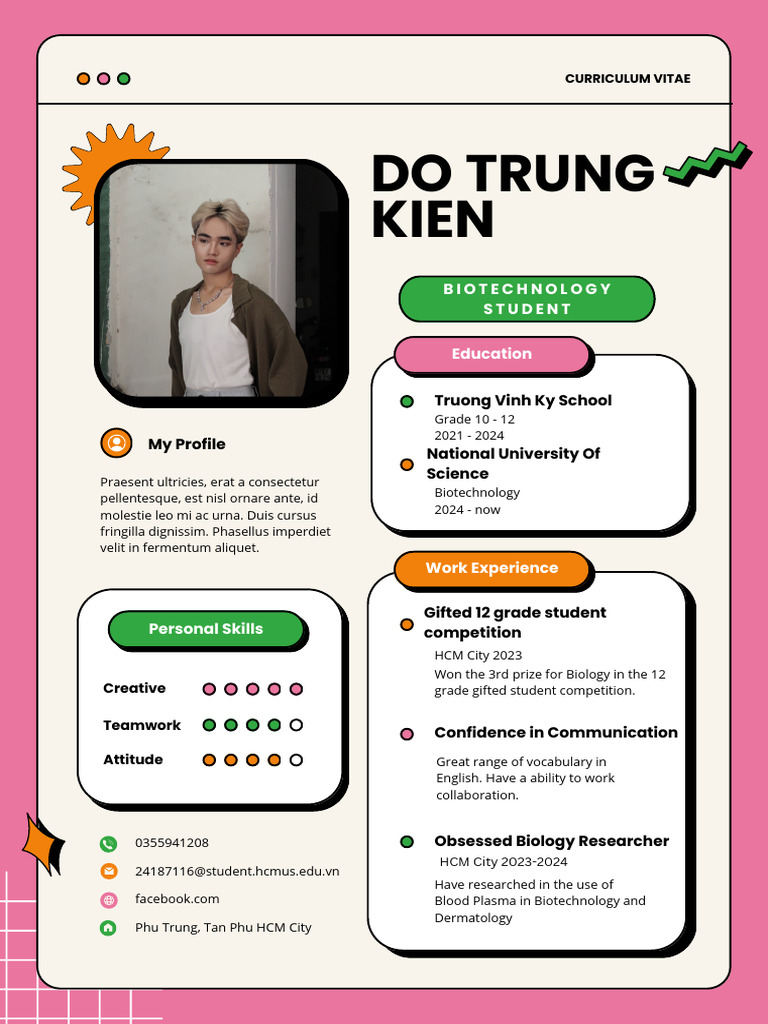 (CV) 24187116 - Do Trung Kien | PDF