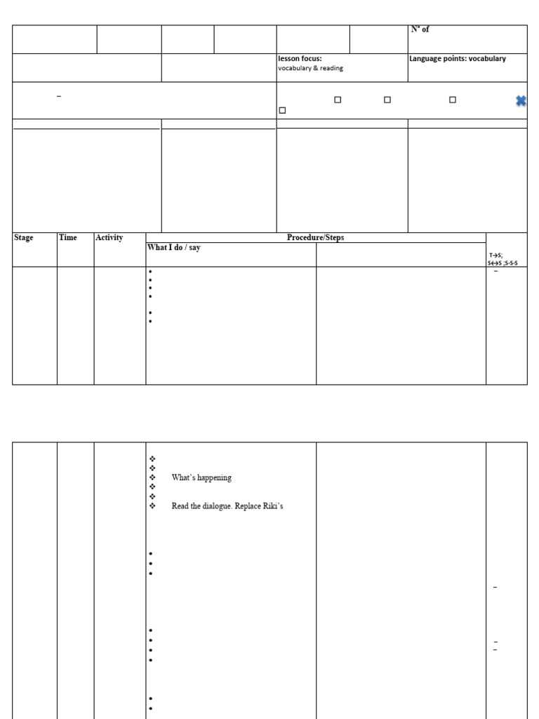 Spotlight Lesson Plans | PDF | Vocabulary | Classroom