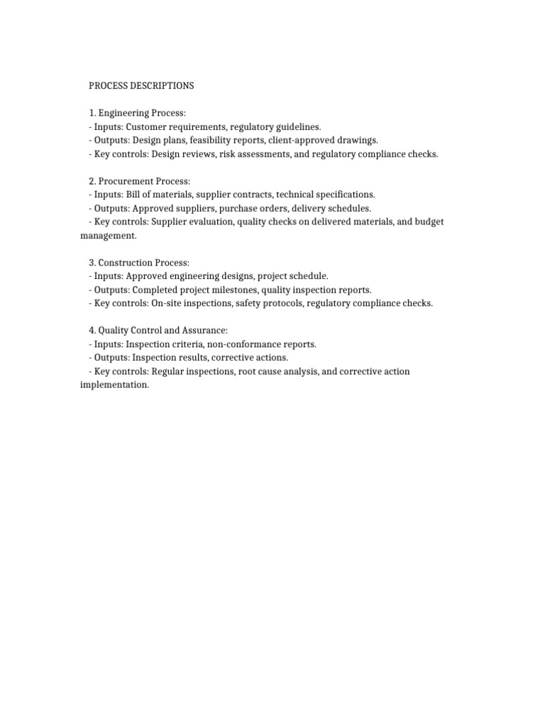Process_Descriptions | PDF