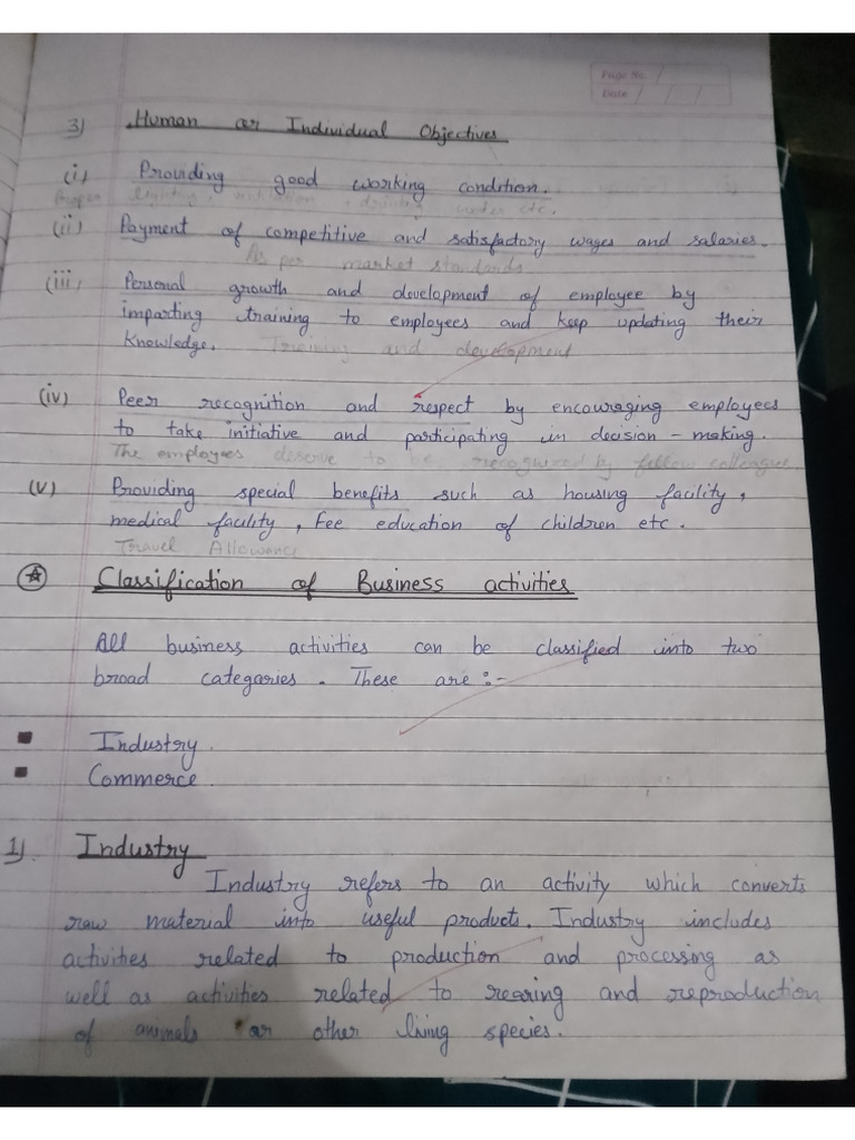 Class 11 Business Studies Chapter 1 (Part 2) | PDF