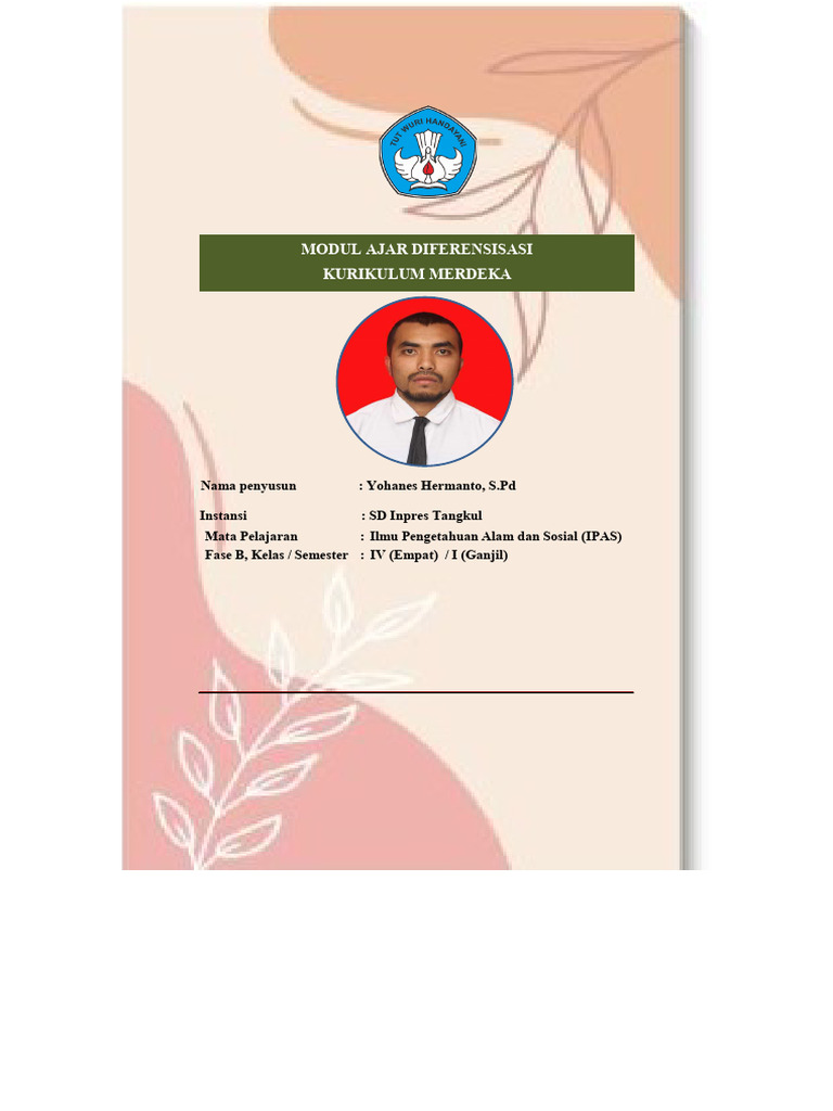 Bukti Karya MOdul Ajar Pa Johan | PDF