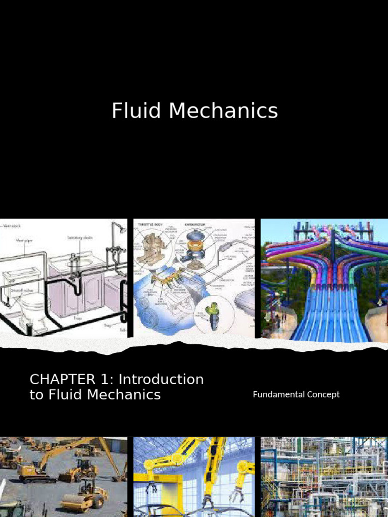 Chapter 1-Introduction To Fluid Mechanics | PDF