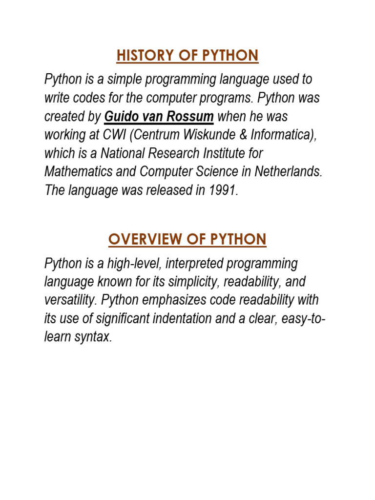Computer Python-1 | PDF