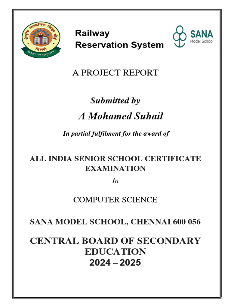 CS Project RRS Class 12 Suhail | PDF | Python (Programming Language) | Business