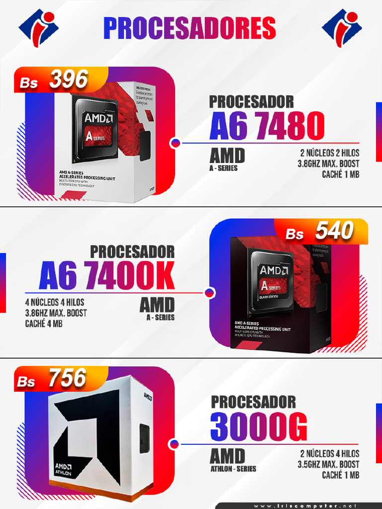 Procesadores - 20-03-24 - Iris Computer | PDF