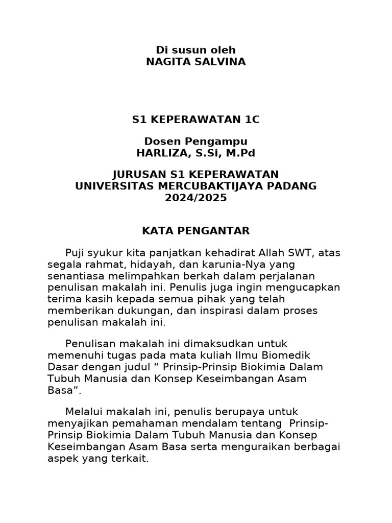 Di Susun Oleh Nagita Salvina | PDF