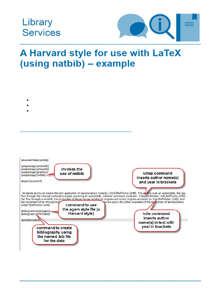 LaTeX Example Harvard (2) Branded Jan 2016 | PDF