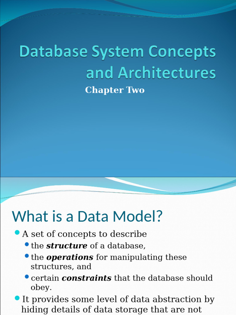Chapter2 Architecture | PDF