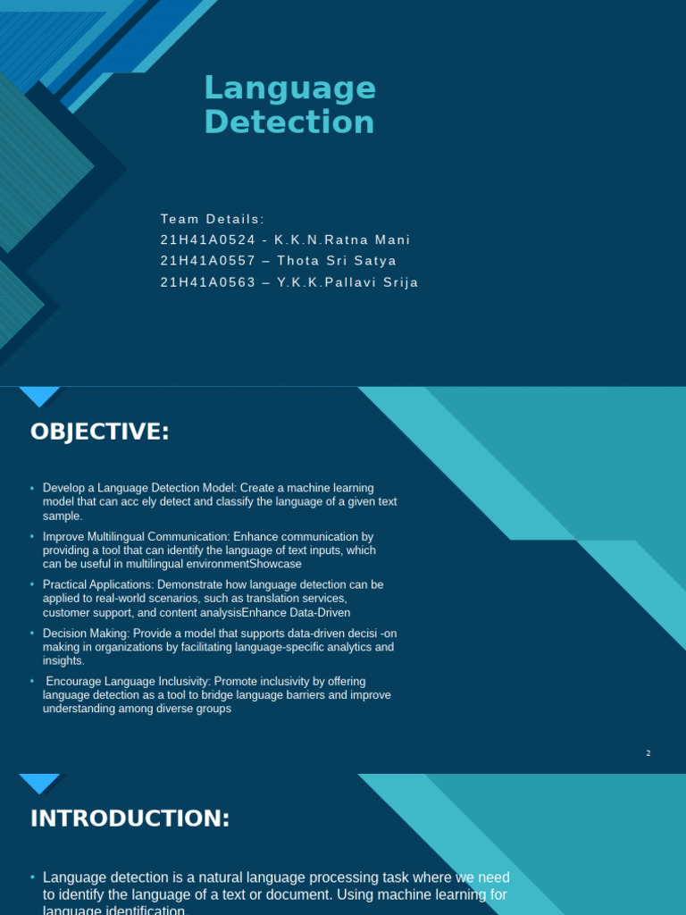 Language Detection | PDF