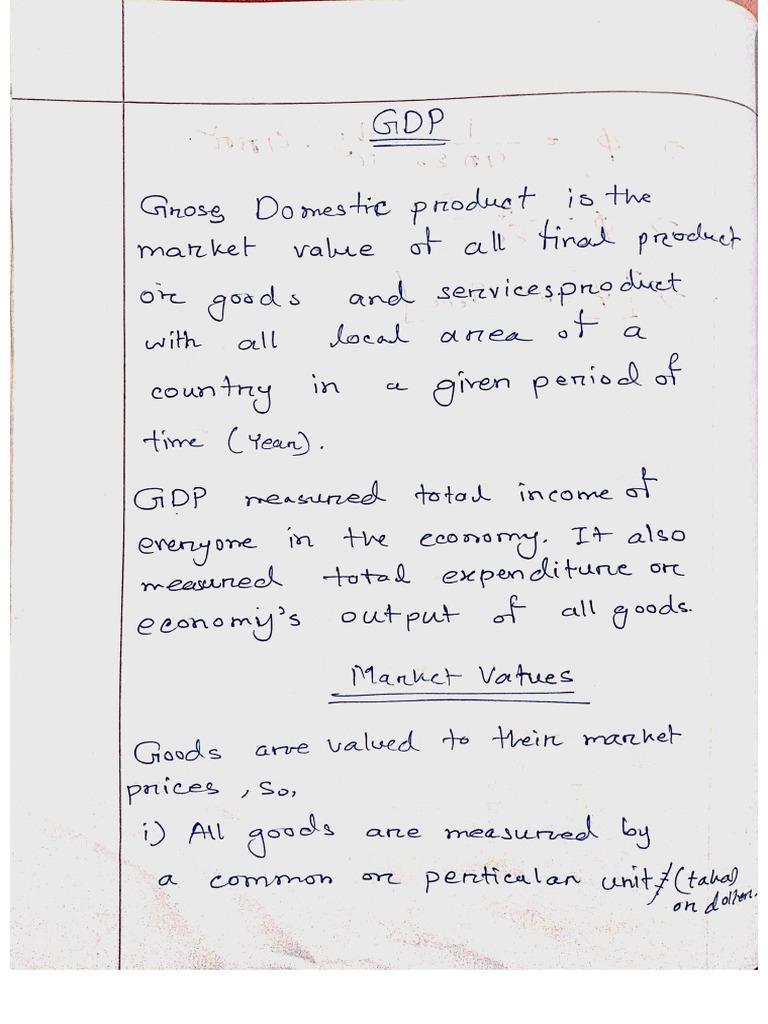 GDP Note(Simon) | PDF