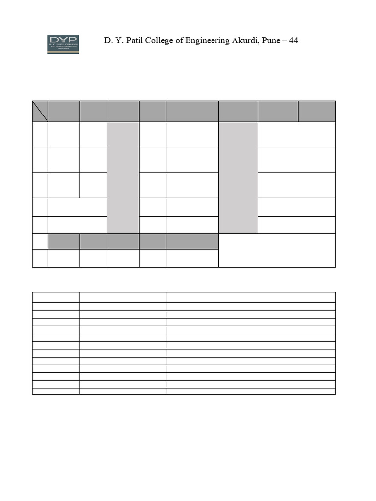 TE-A TIMETABLE 2024-25 sem-1 | PDF