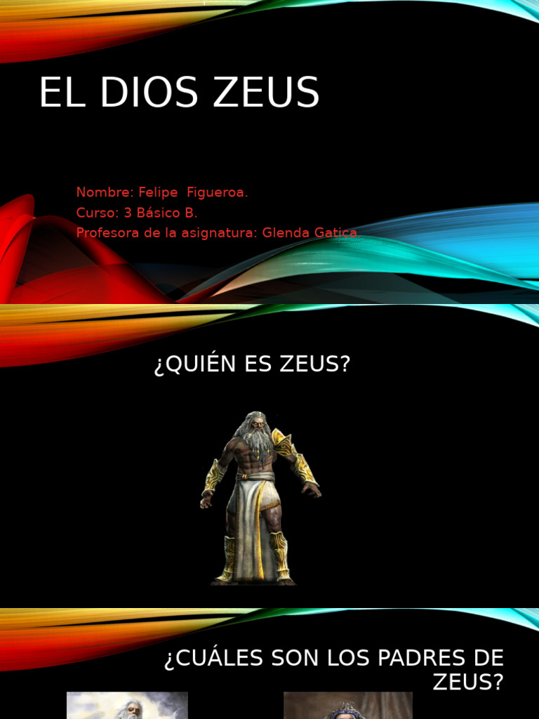 el dios Zeus | PDF
