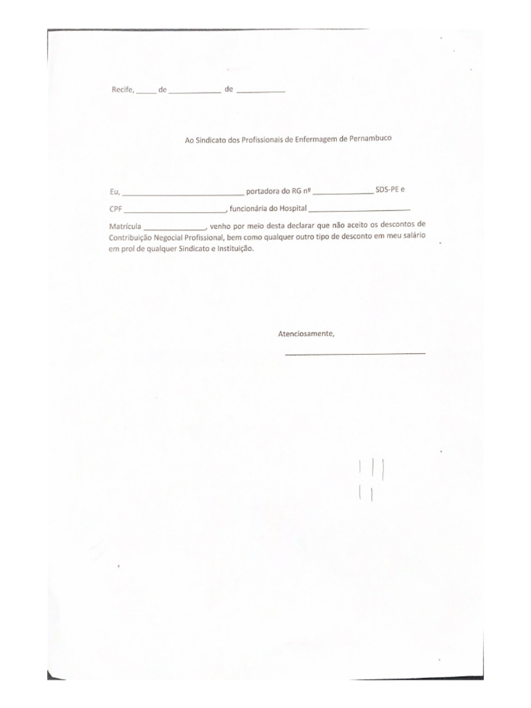 Modelo Sindicato | PDF