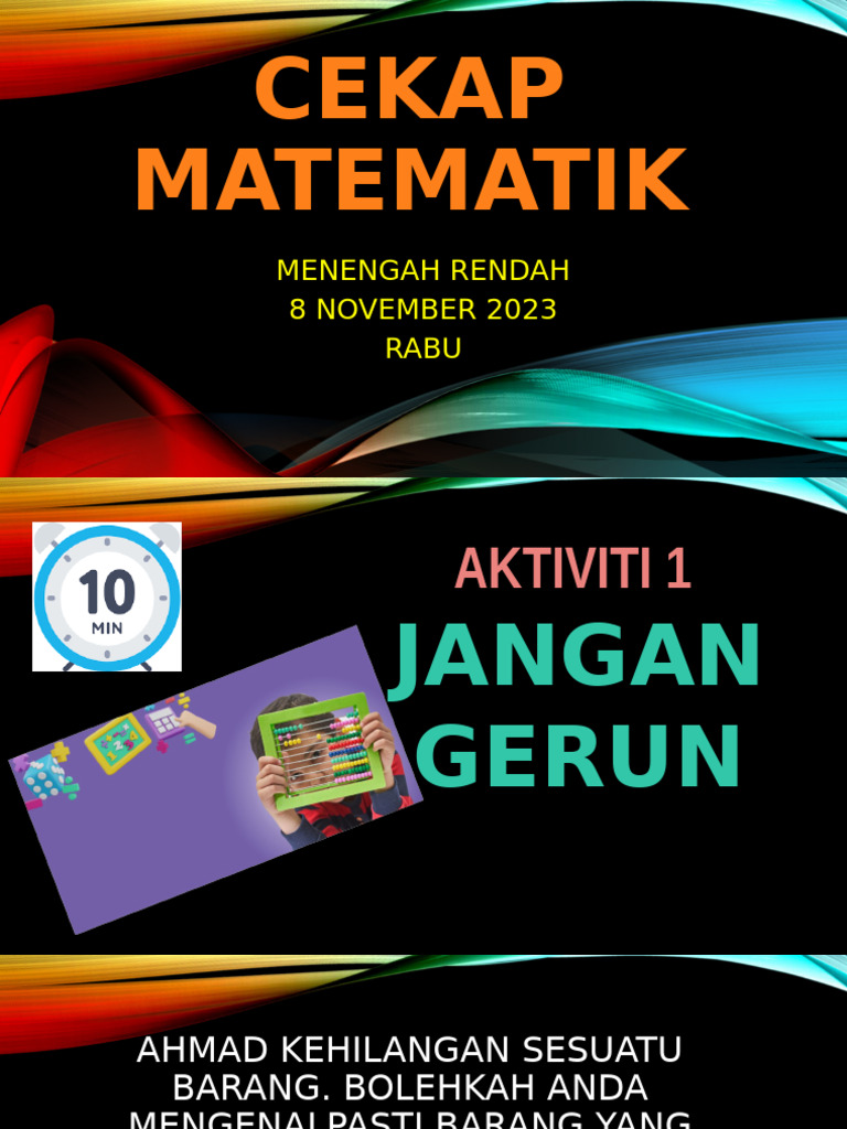 Cekap Matematik | PDF