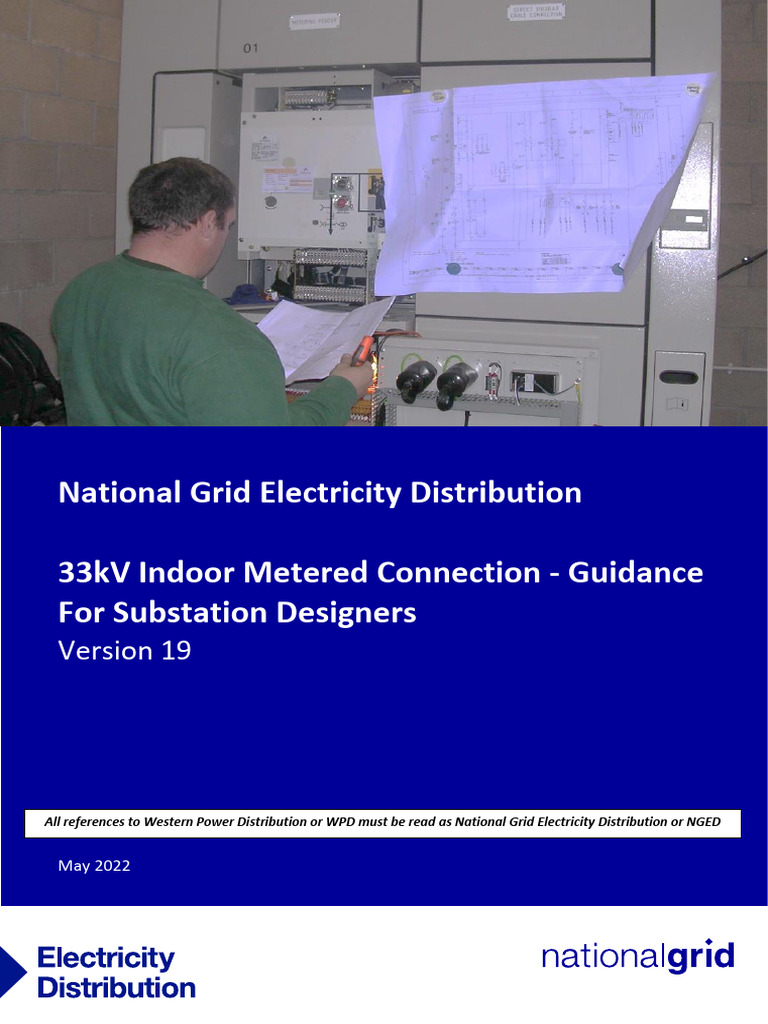 33kV Connection Guide - Version 19 | PDF