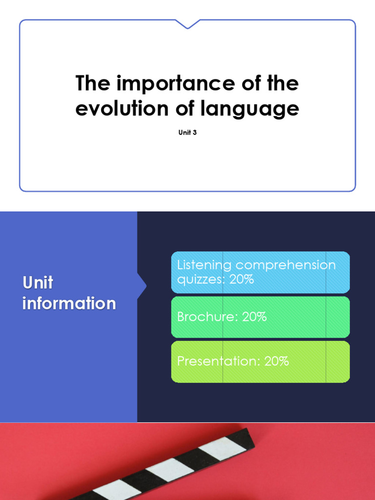 Unit 3 - The Importance of The Evolution of Languages | PDF