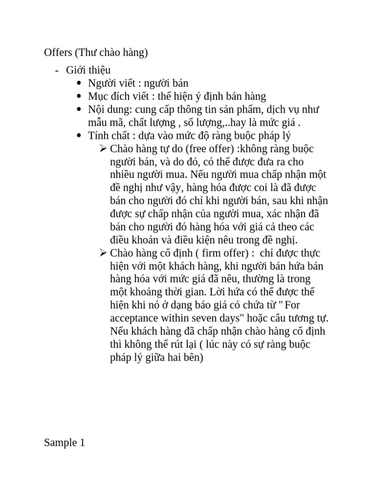 Gioi Thieu Va Sample 1 | PDF