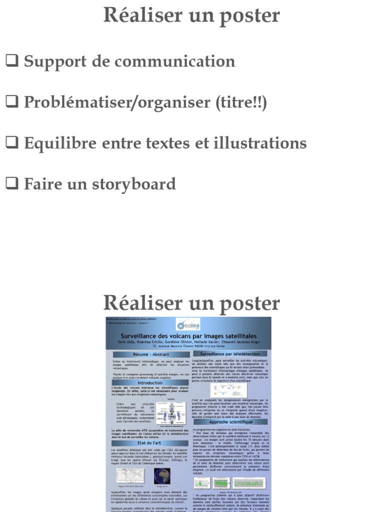 Realiser Un Poster | PDF