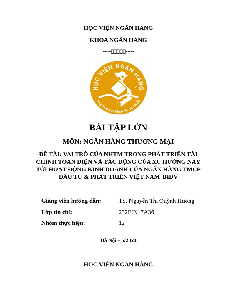 BTL - Bản FINAL | PDF