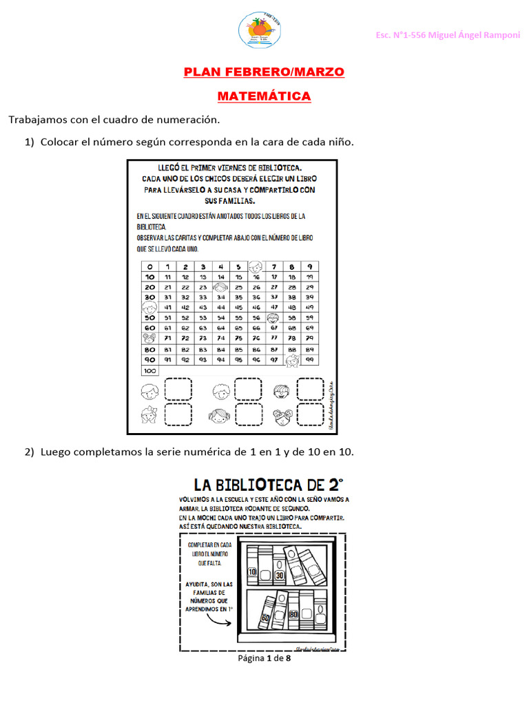 Sec. Didáct - FEBRERO-MARZO MATEMATICA | PDF | Matemáticas | Métodos y materiales de enseñanza