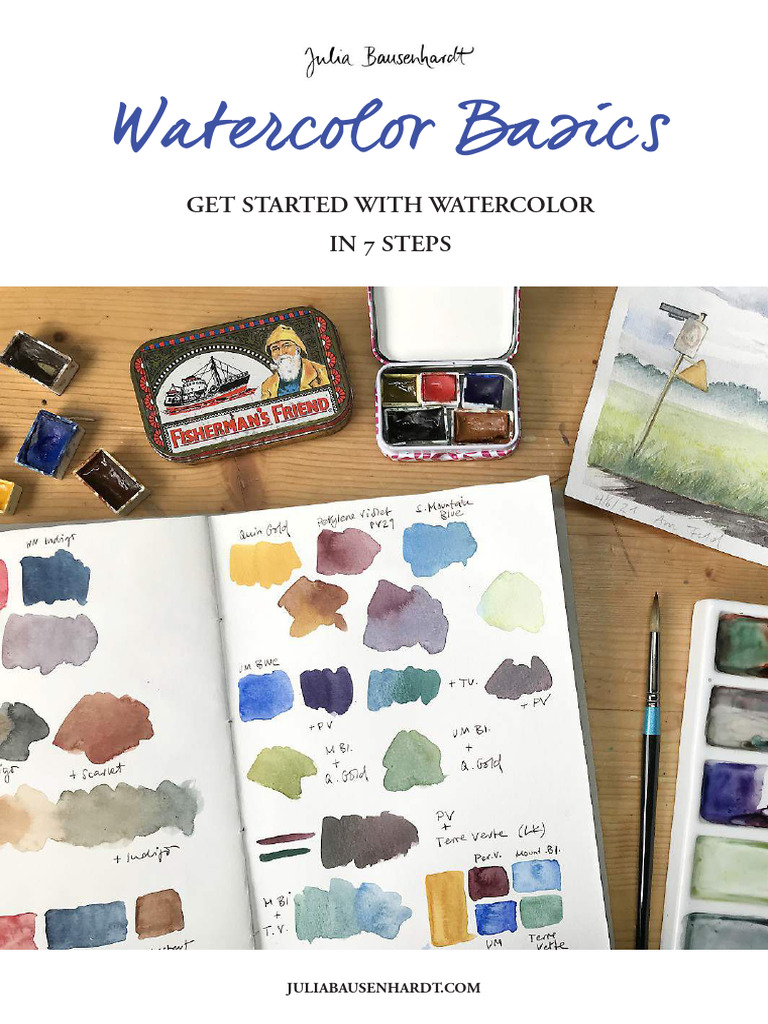 Get Started With Watercolors What You Need To Know in 7 Steps | PDF