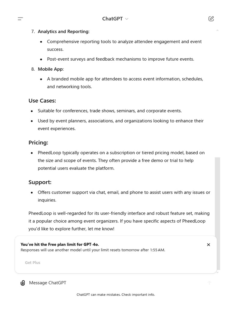 Pheedloop Event Management Overview Pdf